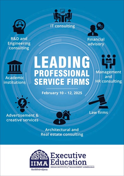 Leading Professional Service Firms Programme | IIMA