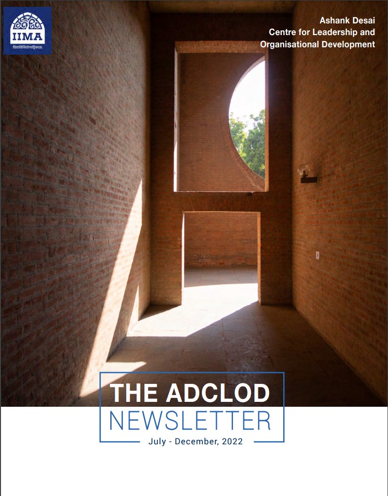 Ashank Desai Centre for Leadership and Organisational Development