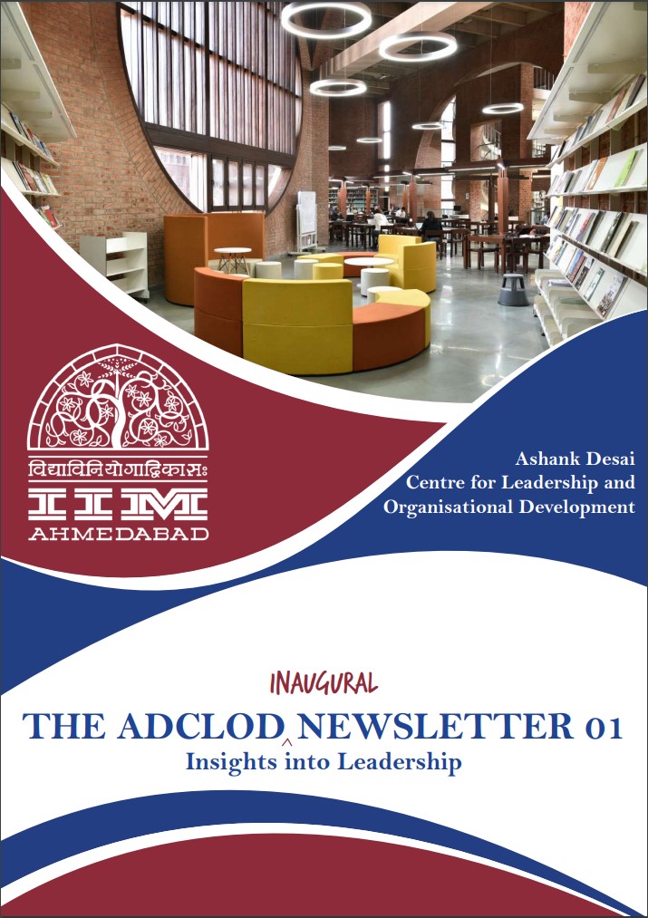 Ashank Desai Centre for Leadership and Organisational Development