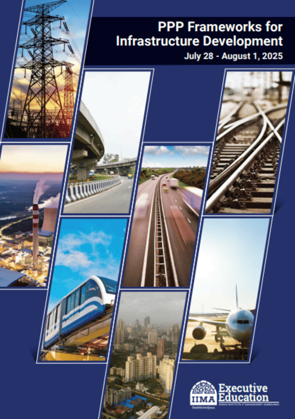 PPP Frameworks For Infrastructure Development | IIMA