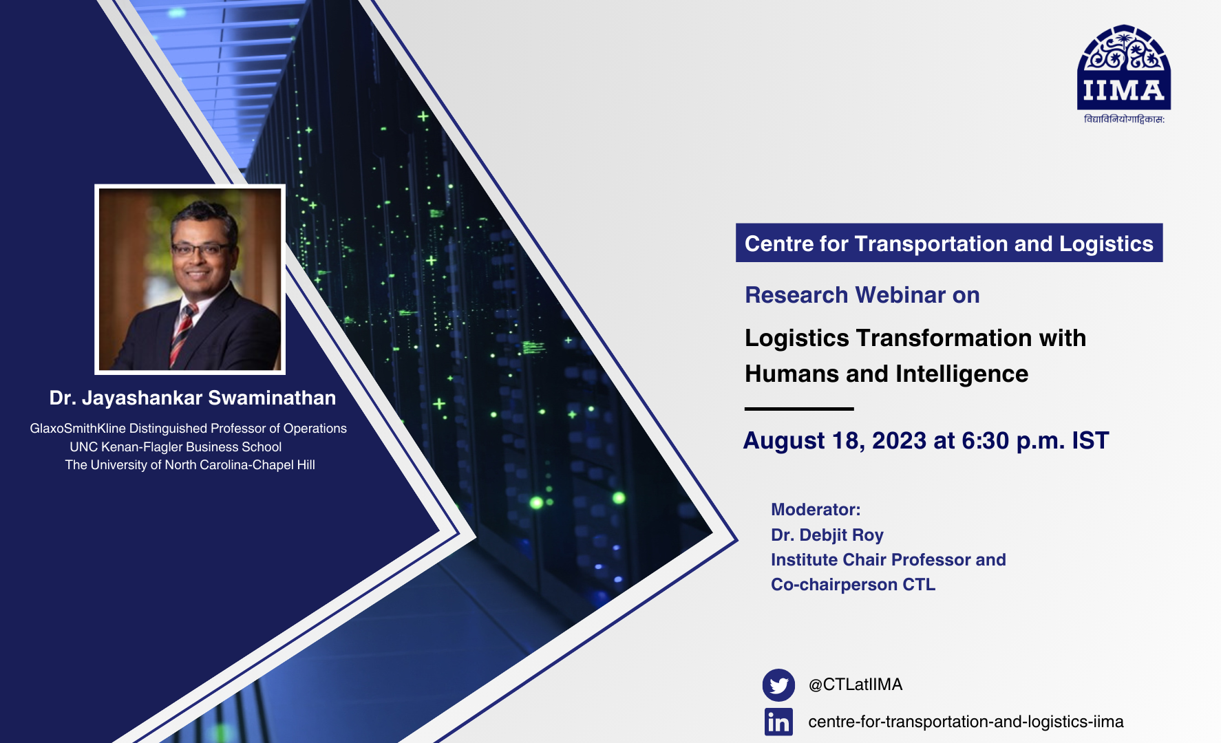 Logistics Transformation with Humans and Intelligence | IIMA