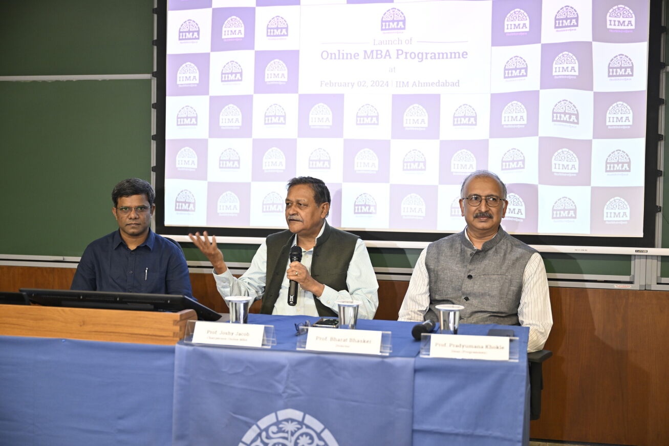IIMA Launches Online MBA Programme | IIMA