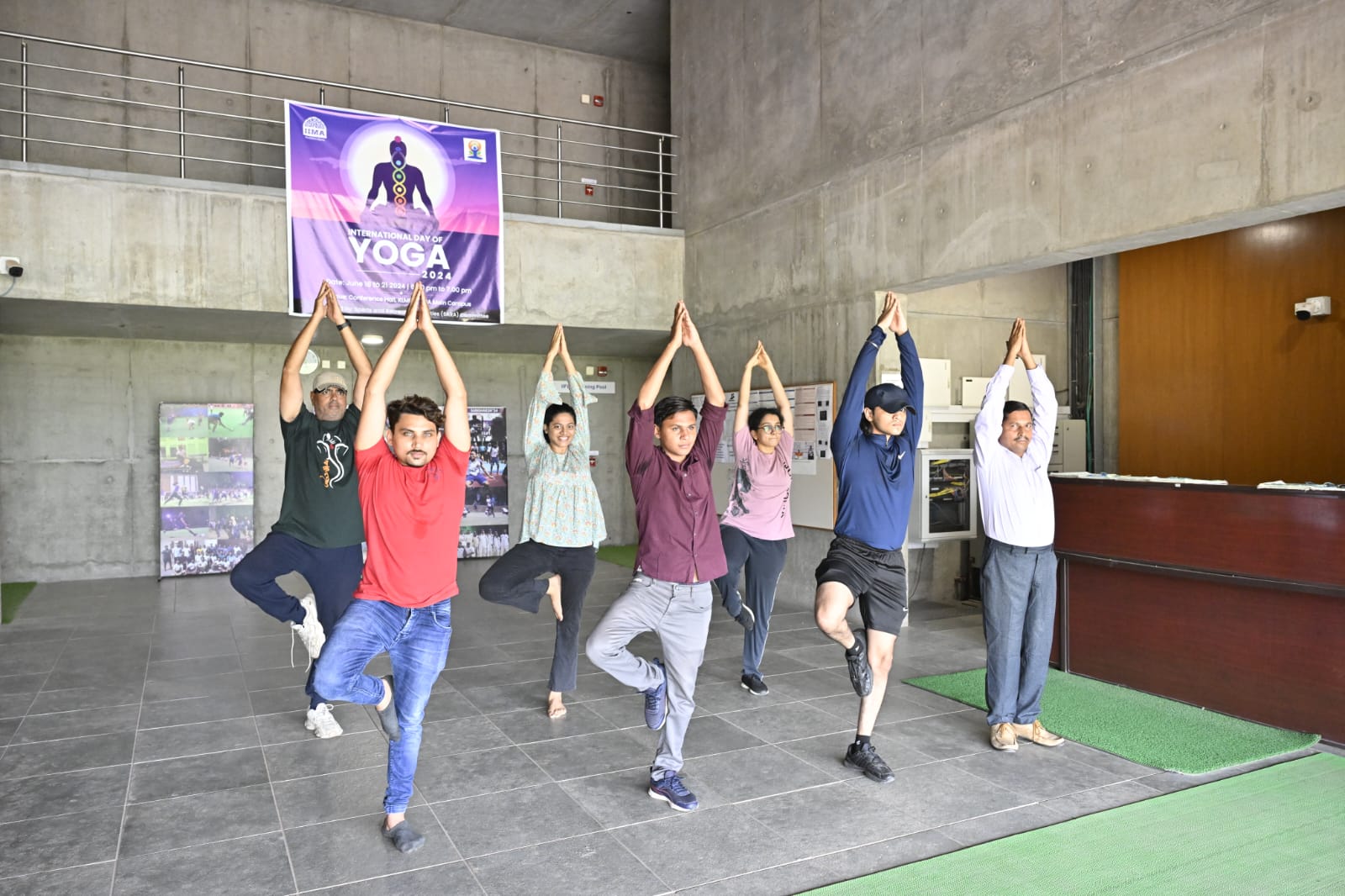 IIMA celebrates International Day of Yoga 2024 | IIMA